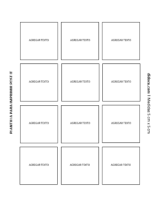 Plantilla para Imprimir Post it | didocu