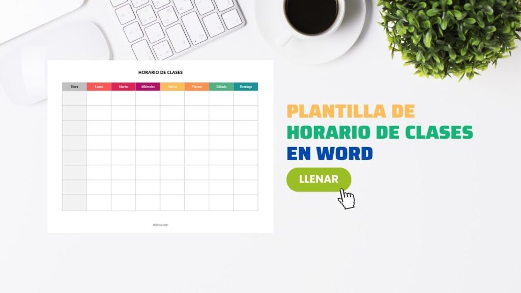 Plantilla de Lista de Materiales en Word y PDF | didocu