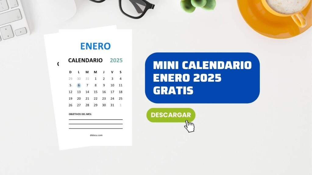 Planificador de Metas Mensuales en Word y PDF [GRATIS] | didocu